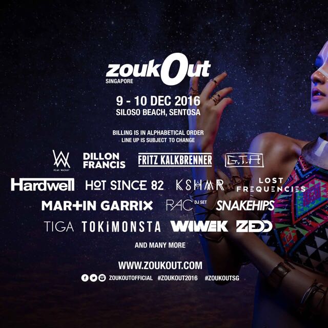 ZoukOut 2 Days Ticket, Tickets & Vouchers, Event Tickets on Carousell
