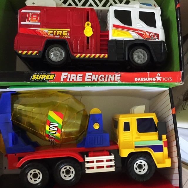 Daesung Toys Trucks, Cement Mixers, Fire Engines, Hobbies & Toys, Toys ...