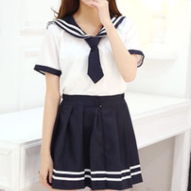 Instock Japanese Student Cosplay Set, Women's Fashion, Dresses & Sets ...