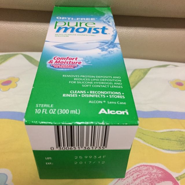 New Alcon Multi Purpose Disinfecting Solution, Beauty & Personal Care ...