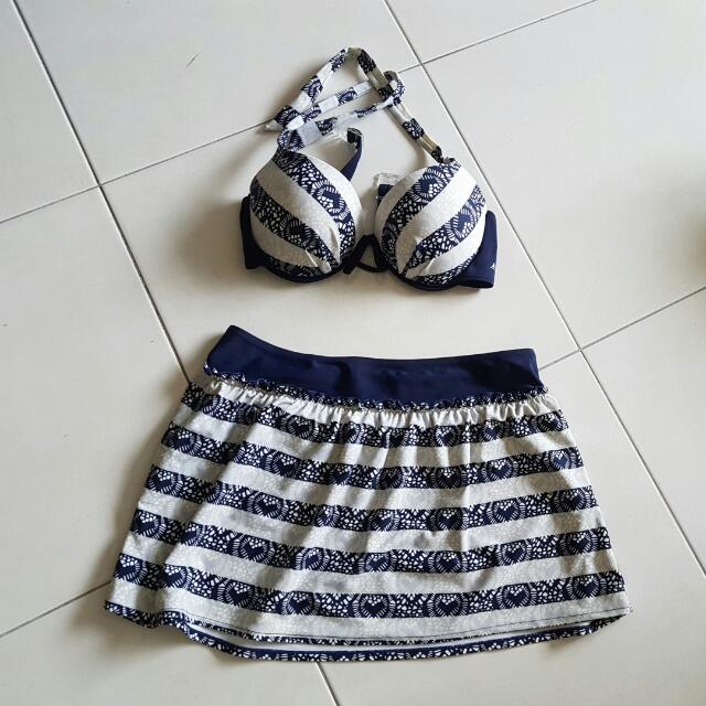 3 Piece Swimsuit Push Up wire bekini, Women's Fashion, Swimwear ...