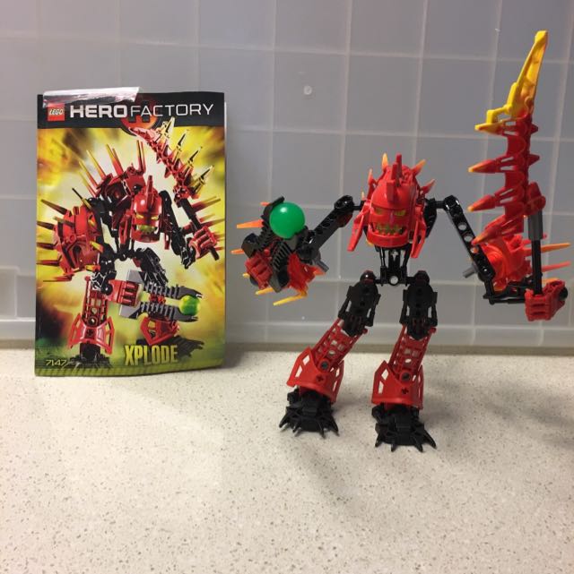 Hero Factory Xplode, Hobbies & Toys, Toys & Games on Carousell