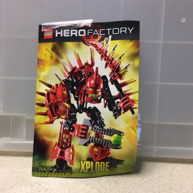 Hero Factory Xplode, Hobbies & Toys, Toys & Games on Carousell