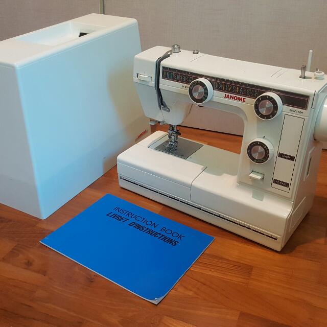 Janome Portable Sewing Machine (Model 380), Everything Else on Carousell