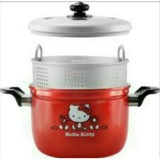Maspion Hello Kitty Multi Purpose Pot 24cm, TV & Home Appliances ...