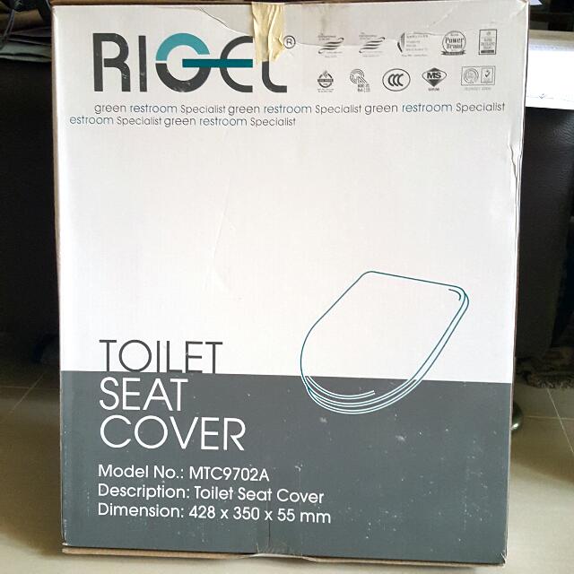 Rigel Toilet Seat Cover, Furniture & Home Living, Home Decor, Cushions ...