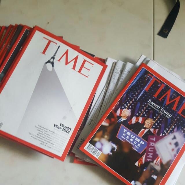 Time Magazine, Hobbies & Toys, Books & Magazines, Magazines on Carousell