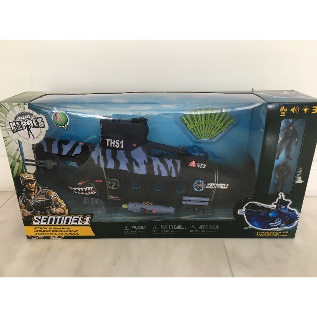 True Heroes SENTINEL 1 Attack Submarine Toy, Hobbies & Toys, Toys ...