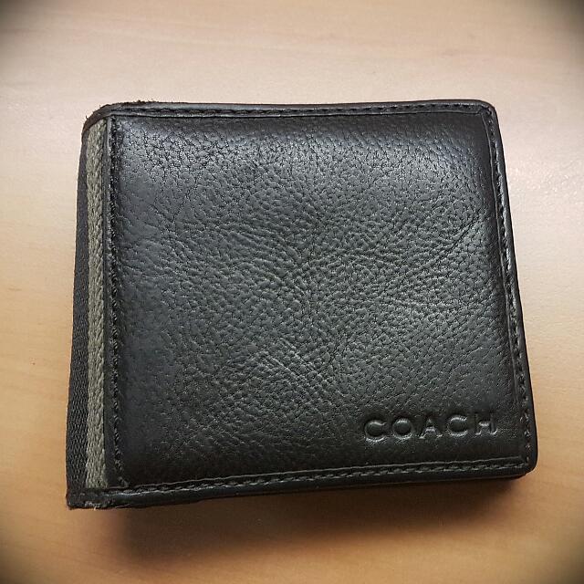 Coach Mens Wallet, Men's Fashion, Watches & Accessories, Wallets & Card ...