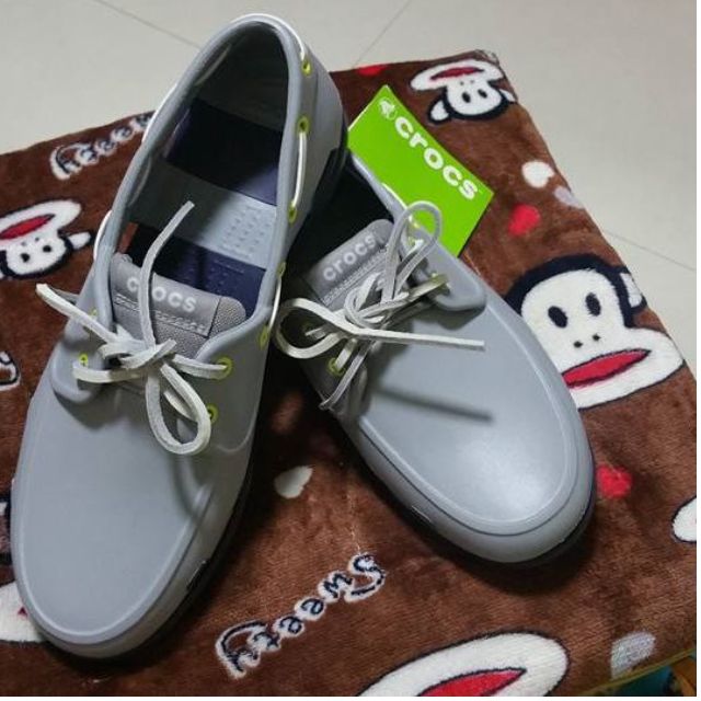 Crocs Beach Line Boat Shoes for Men, Men's Fashion, Footwear, Dress ...