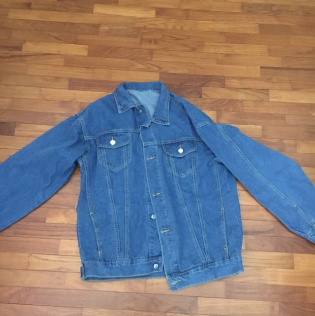 Denim Jacket, Men's Fashion, Bottoms, Jeans on Carousell