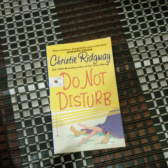 Do Not Disturb, Books & Stationery, Books on Carousell