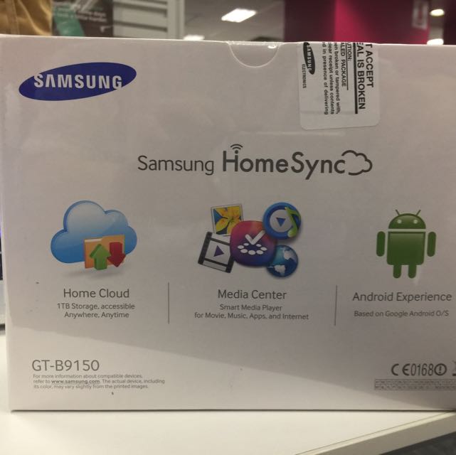 Samsung HomeSync 1TB (GT-B9150) NAS, Computers & Tech, Parts & Accessories, Networking on Carousell