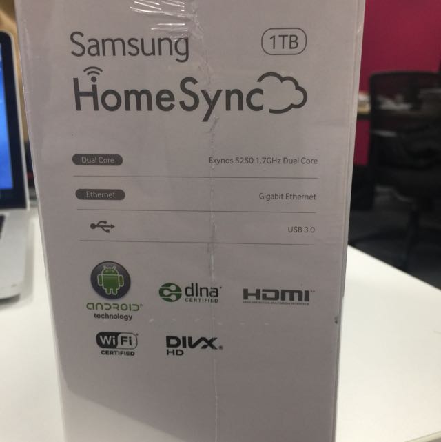 Samsung HomeSync 1TB (GT-B9150) NAS, Computers & Tech, Parts & Accessories, Networking on Carousell
