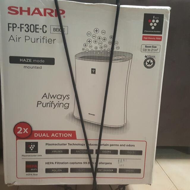 Sharp Air Purifier, TV & Home Appliances, Air Purifiers & Dehumidifiers ...