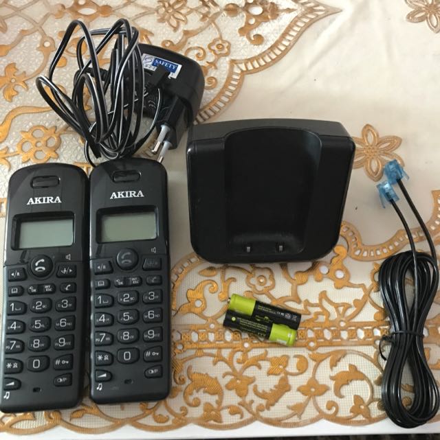 Akira Cordless Phone, TV & Home Appliances, TV & Entertainment, TV ...