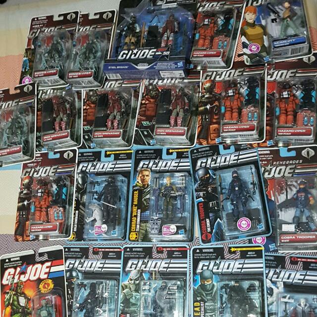 GI JOE POC, 50TH AND 30TH FIGURES, Toys & Games, Bricks & Figurines on ...