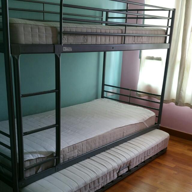 Ikea Bunk Bed With Underbed **Fast Deal $150**, Furniture & Home Living ...