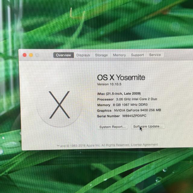 iMac 21 inches (late 2009), Computers & Tech, Desktops on Carousell