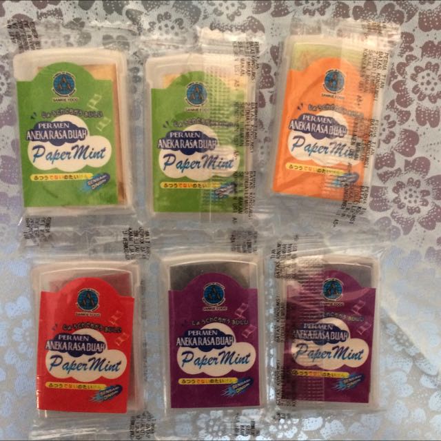 Paper Mints, Food & Drinks, Gift Baskets & Hampers on Carousell