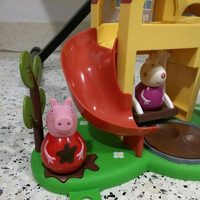 Peppa Pig Weeble Wobble Playground, Hobbies & Toys, Toys & Games on ...
