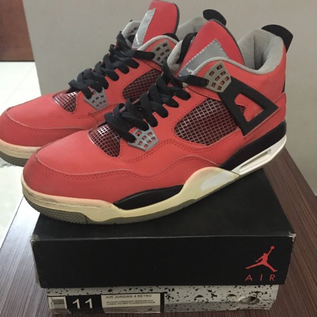 Air Jordan 4 Toro, Men's Fashion, Footwear, Flipflops and Slides on ...