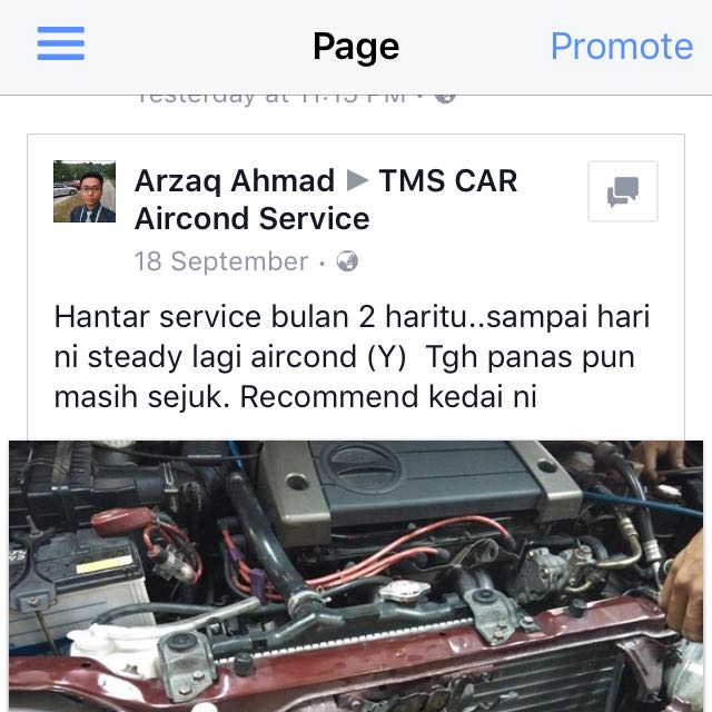 Full Servis aircond Proton Waja, Auto Accessories on Carousell