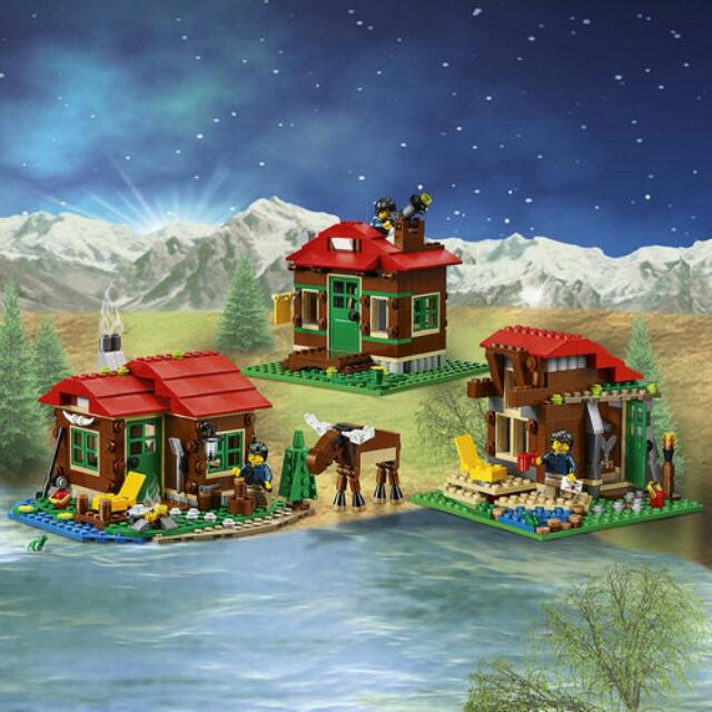 Lego Creator 31048 Lakeside Lodge, Hobbies & Toys, Toys & Games on ...