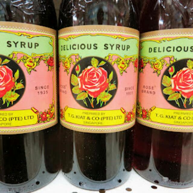 Rose Syrup Bandung, Health & Nutrition, Health Supplements, Health Food ...