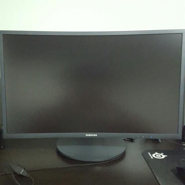 Samsung CFG70 Curved 144hz 24-Inch Gaming Monitor (C24FG70), Computers ...