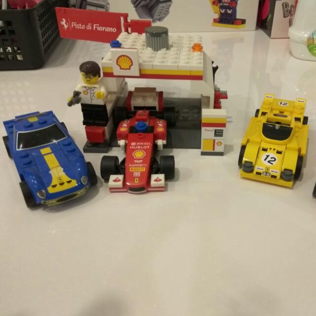 Shell lego ferrari cars, Hobbies & Toys, Toys & Games on Carousell