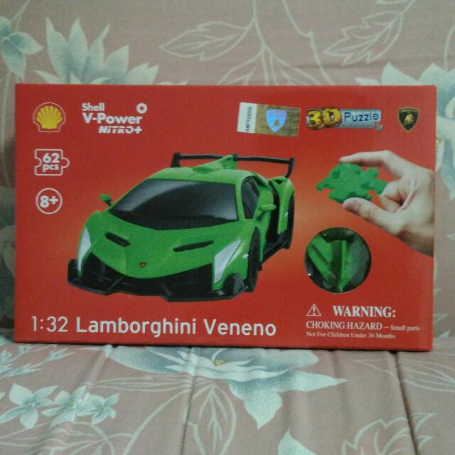 Shell V Power Nitro Lamborghini Veneno Green, Hobbies & Toys, Toys ...