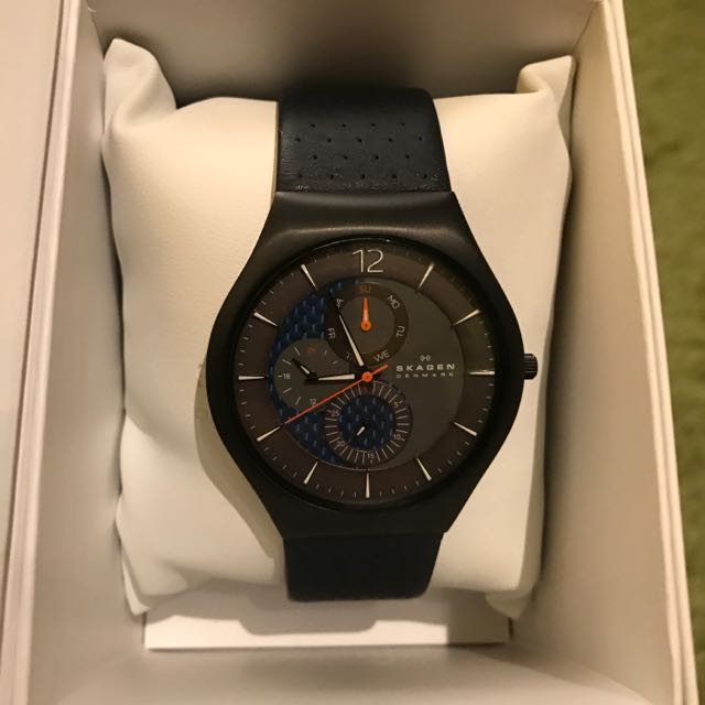 Skagen Chronograph Midnight Blue Watch, Mobile Phones & Gadgets ...