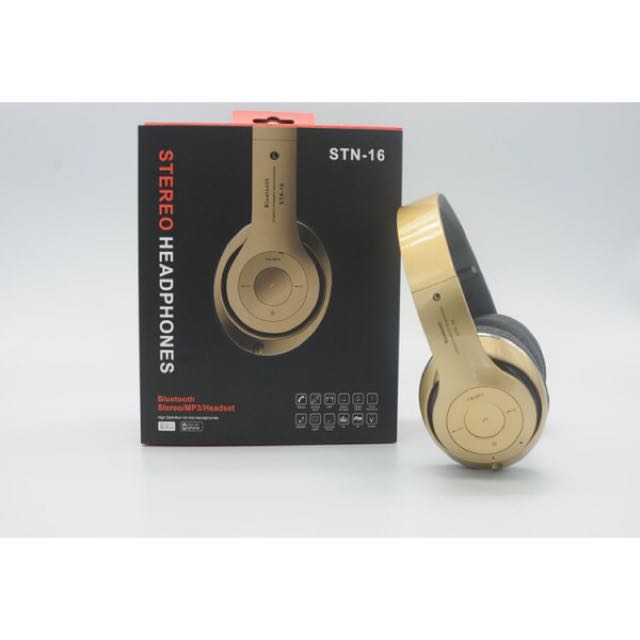 STN-16 Foldable Bluetooth Headphone - $30, Audio, Headphones & Headsets on Carousell