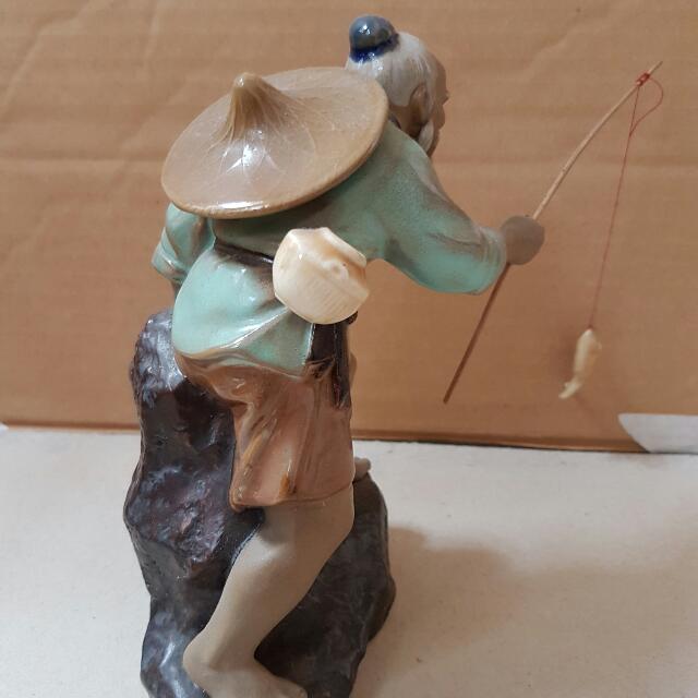 Vintage Shi Wan Fishermam, Hobbies & Toys, Memorabilia & Collectibles ...