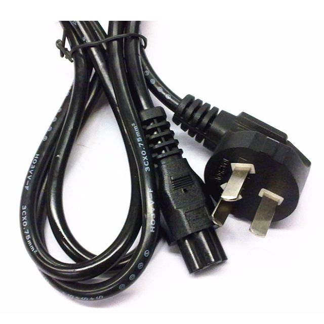 Basic AU Plug to IEC 320 C5 Female Power Socket Cable Cord, Computers ...