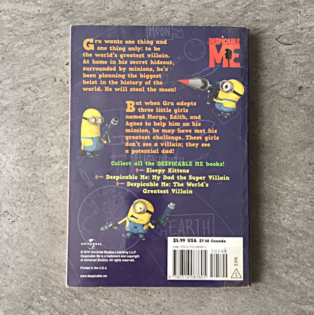 Despicable Me The Junior Novel, Hobbies & Toys, Books & Magazines ...