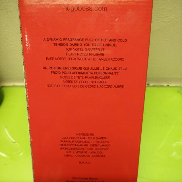 Hugo Boss Red (4/5-3/4 Left), Men's Fashion, Tops & Sets, Formal Shirts ...