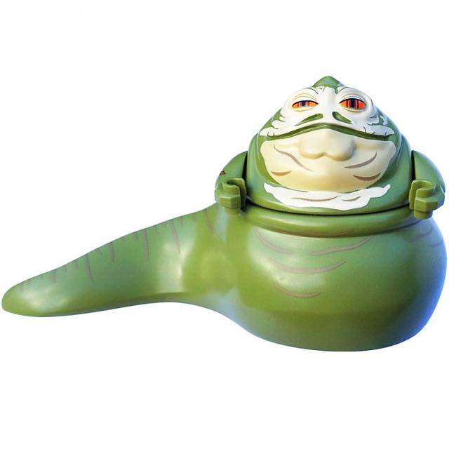 Lego Jabba The Hutt Star Wars Minifigure Green Monster Slug Hut, Toys ...