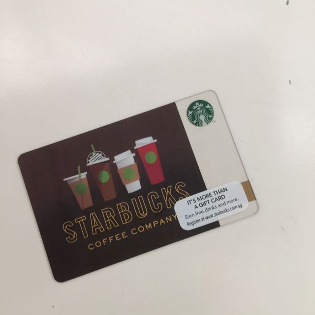 [Limited Edition] Starbucks Takeaway Cups Card., Tickets & Vouchers ...