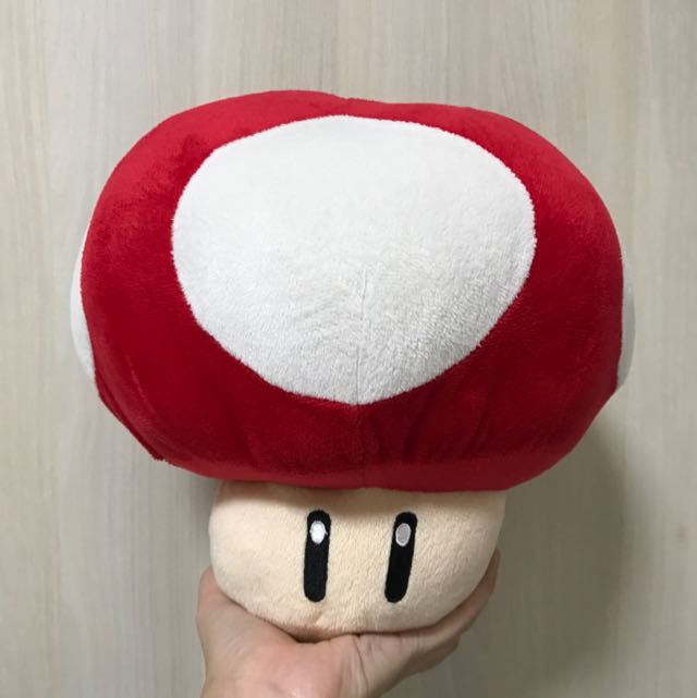 Nintendo Super Mario Mushroom Plush Toy, Hobbies & Toys, Toys & Games ...