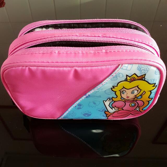 Princess Peach Nintendo 3DS XL Case (pink), Video Gaming, Video Game ...