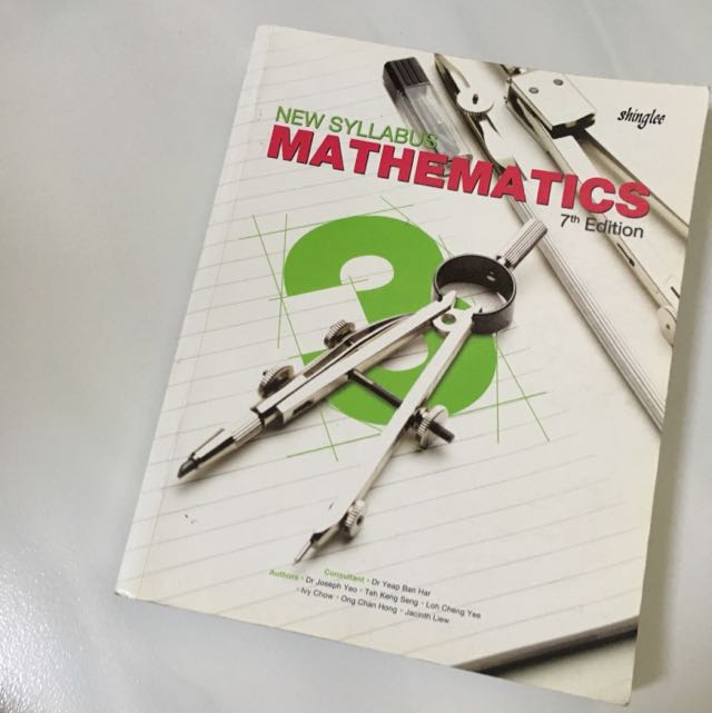 Shinglee Mathematics Textbook For Secondary 3, Hobbies & Toys, Books ...
