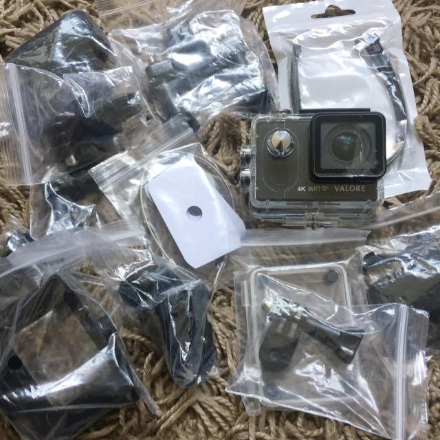 Valore 4K Wifi action cam, Photography, Video Cameras on Carousell