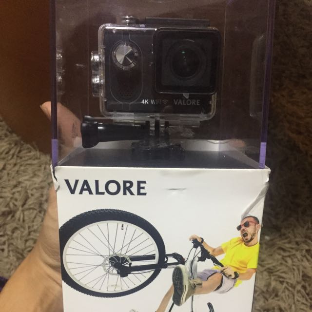 Valore 4K Wifi action cam, Photography, Video Cameras on Carousell