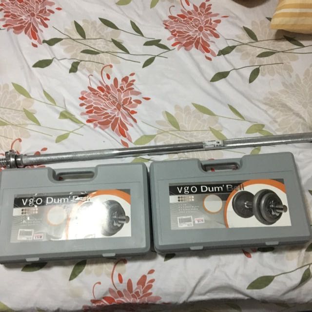 VGO Dum Bell, Sports Equipment, Exercise & Fitness, Cardio & Fitness ...