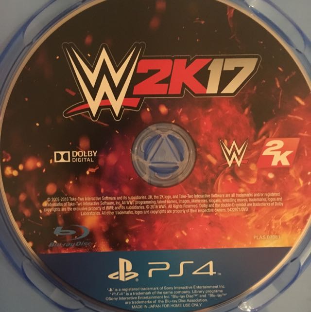 WWE 2K17 (PS4), Video Gaming, Video Games, PlayStation on Carousell