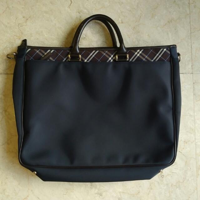 Burberry Blue Label Mens Working Bag, Luxury, Bags & Wallets on Carousell