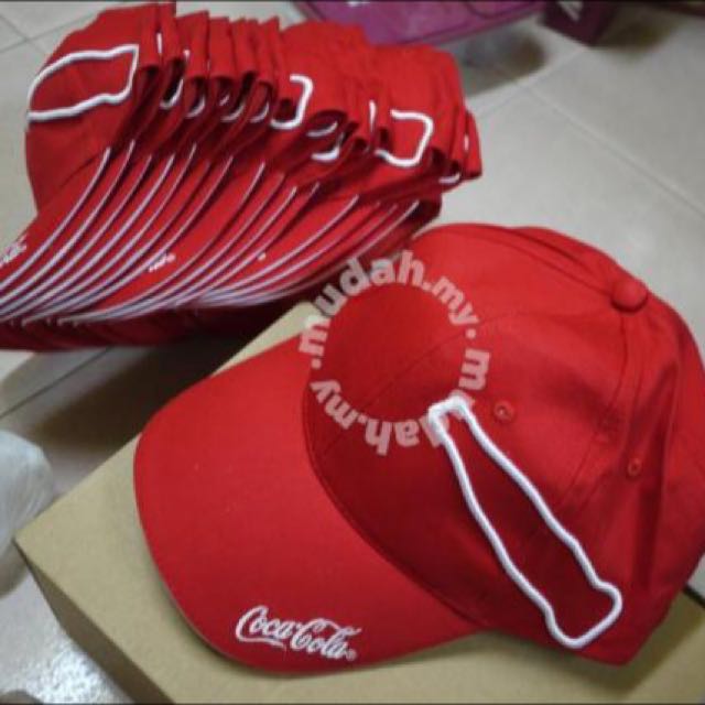 COCA COLA COKE CAP topi hat red, Hobbies & Toys, Collectibles ...