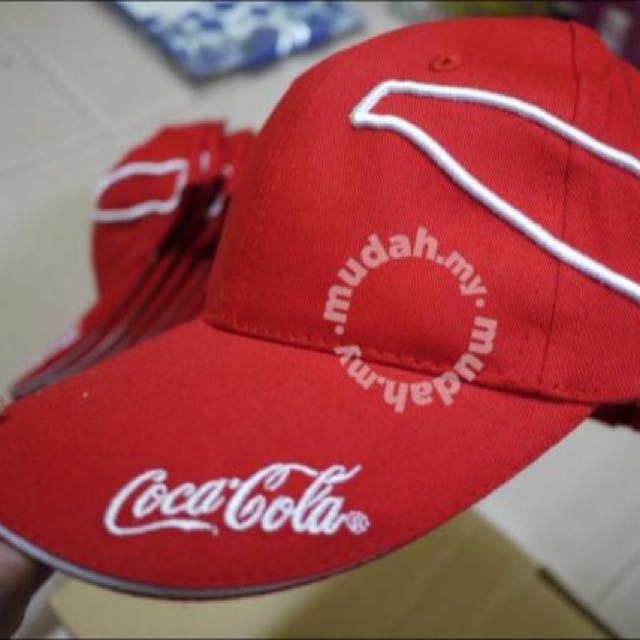 COCA COLA COKE CAP topi hat red, Hobbies & Toys, Collectibles ...